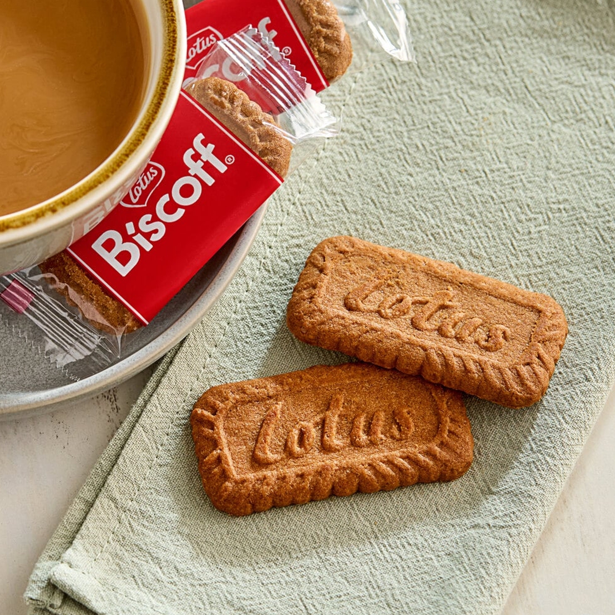 Bolachas Lotus Biscoff Individual 300 un