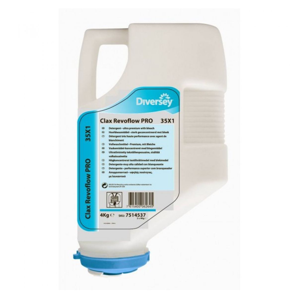 Detergente Completo Concentrado Clax Revoflow PRO 35X1 - 4kg